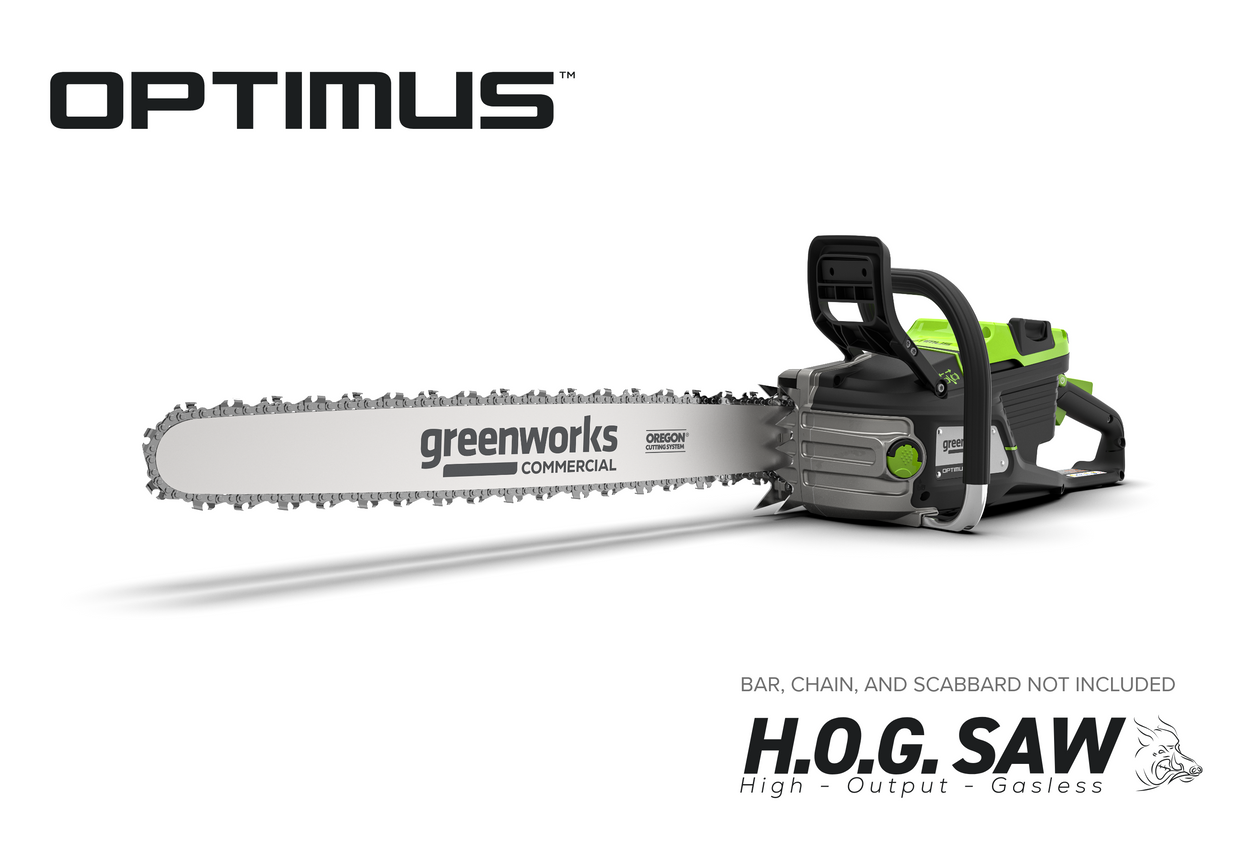 OPTIMUS CHAINSAW – greenworkscommercial