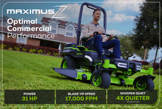 82V 60" Maximus Zero-Turn Mower | MZ608 | Greenworks Commercial