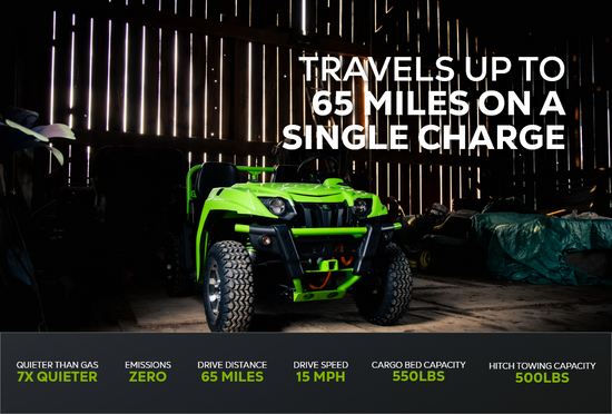 82V Commercial Work Utility Vehicle | 7503102 | Greenworks Commercial