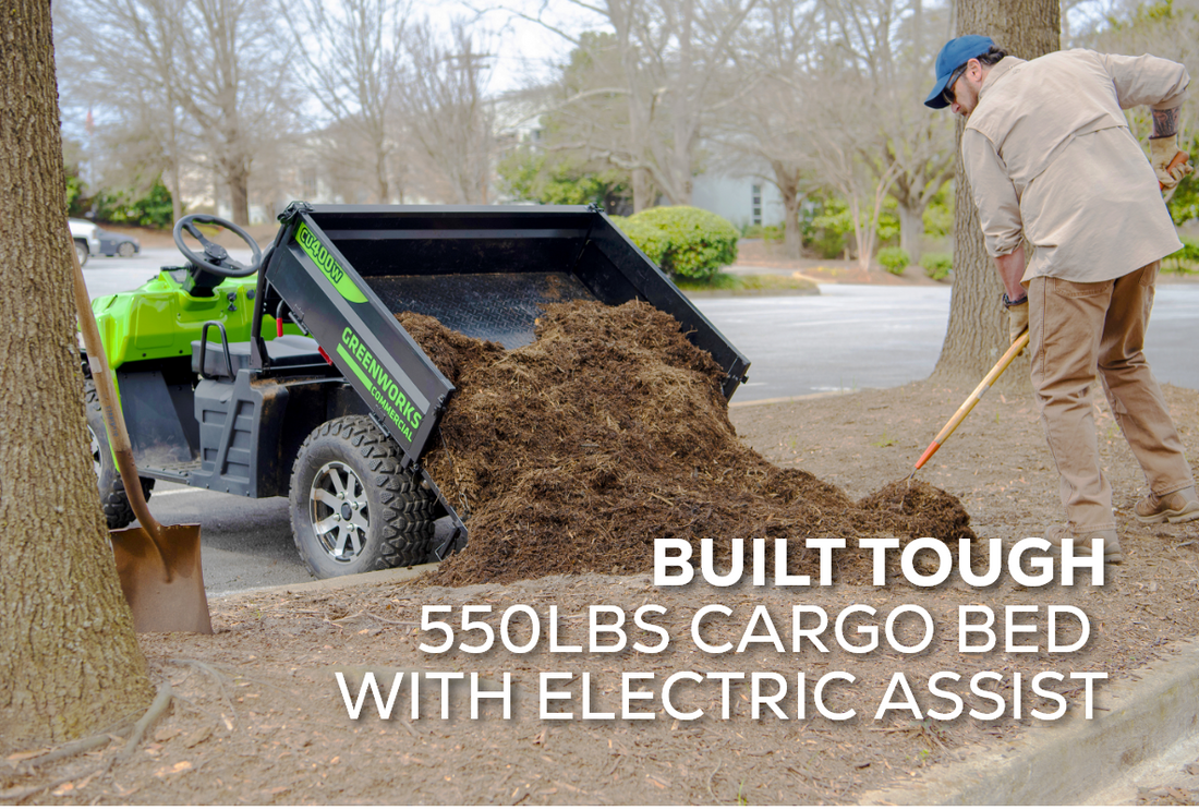 82V Commercial Work Utility Vehicle | 7503102 | Greenworks Commercial