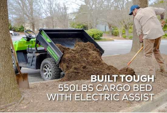 82V Commercial Work Utility Vehicle | 7503102 | Greenworks Commercial