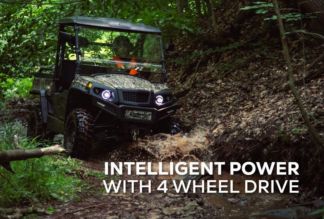 82V Utility Vehicle 800 Black | 7414002 | Greenworks Commercial