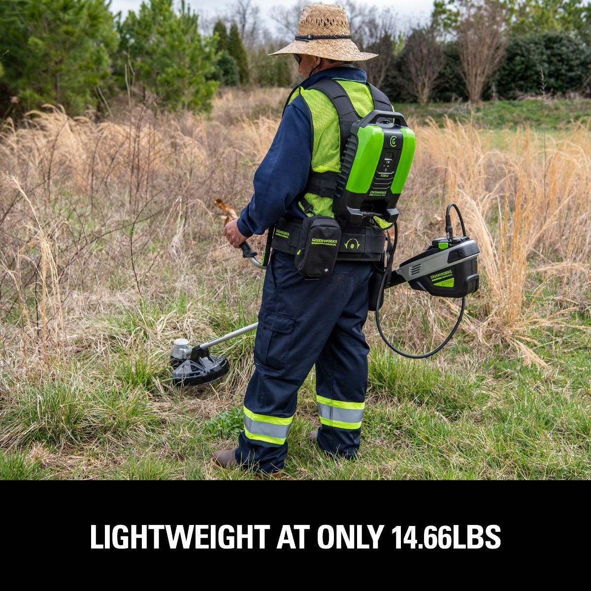 82V 16" Bike Handle String Trimmer Tool-Only | 2121902 | Greenworks ...