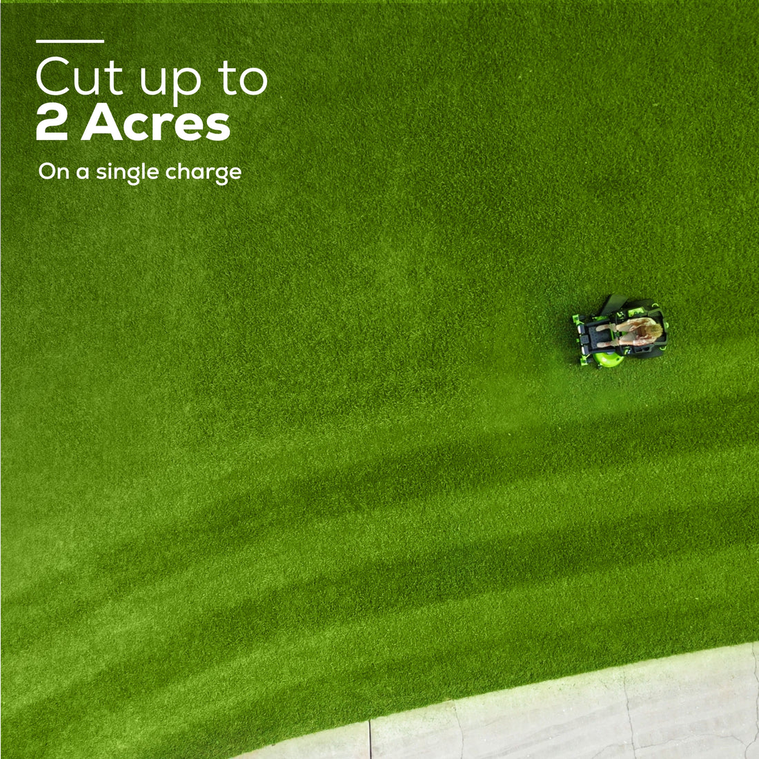 82V 42" CrossoverZ Ride-On Zero Turn Mower | CRZ428 | Greenworks Commercial